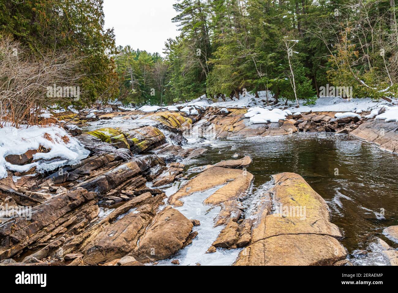Muskoka Falls and Bracebrige Conservation Area Algonquin Highlands ...