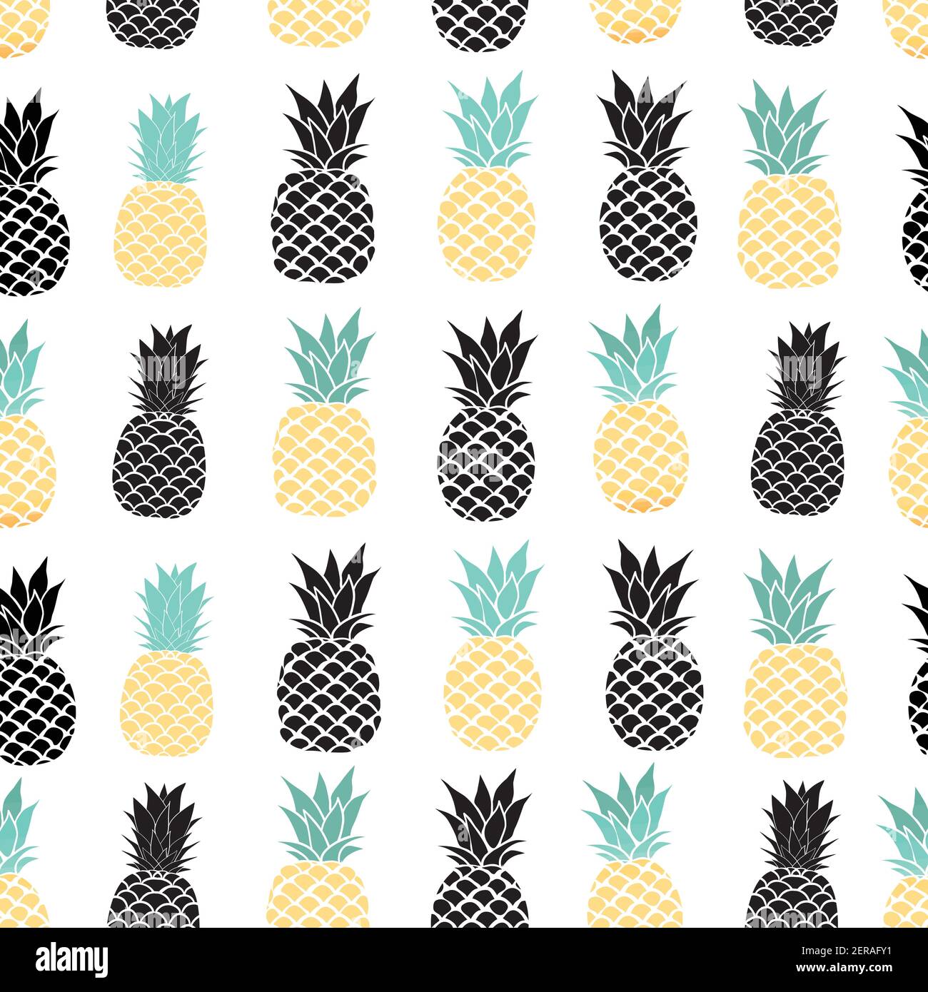 Ananas pattern Stock Vector Images - Alamy