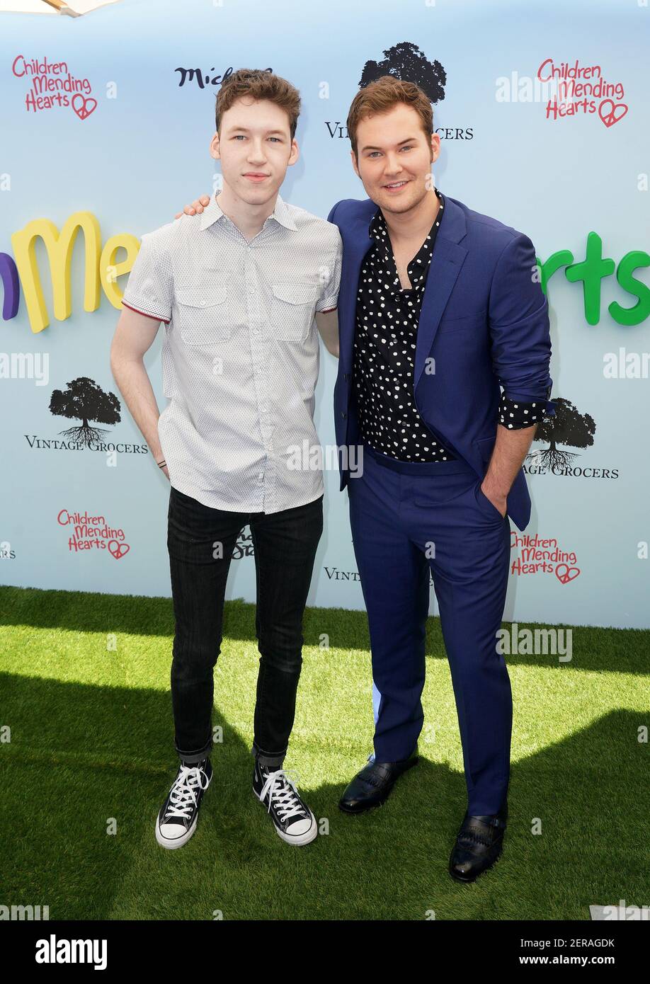 Devin Druid and Justin Prentice at the Children Mending Hearts' 10th ...