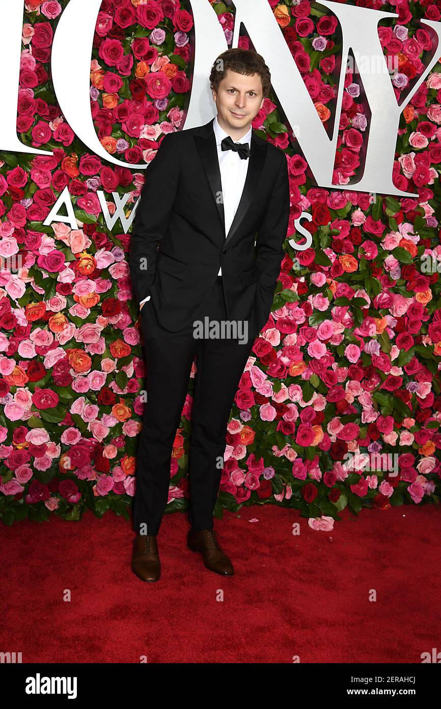 Michael Cera arrives at The 72nd Annual Tony Awards on June 10, 2018 at ...