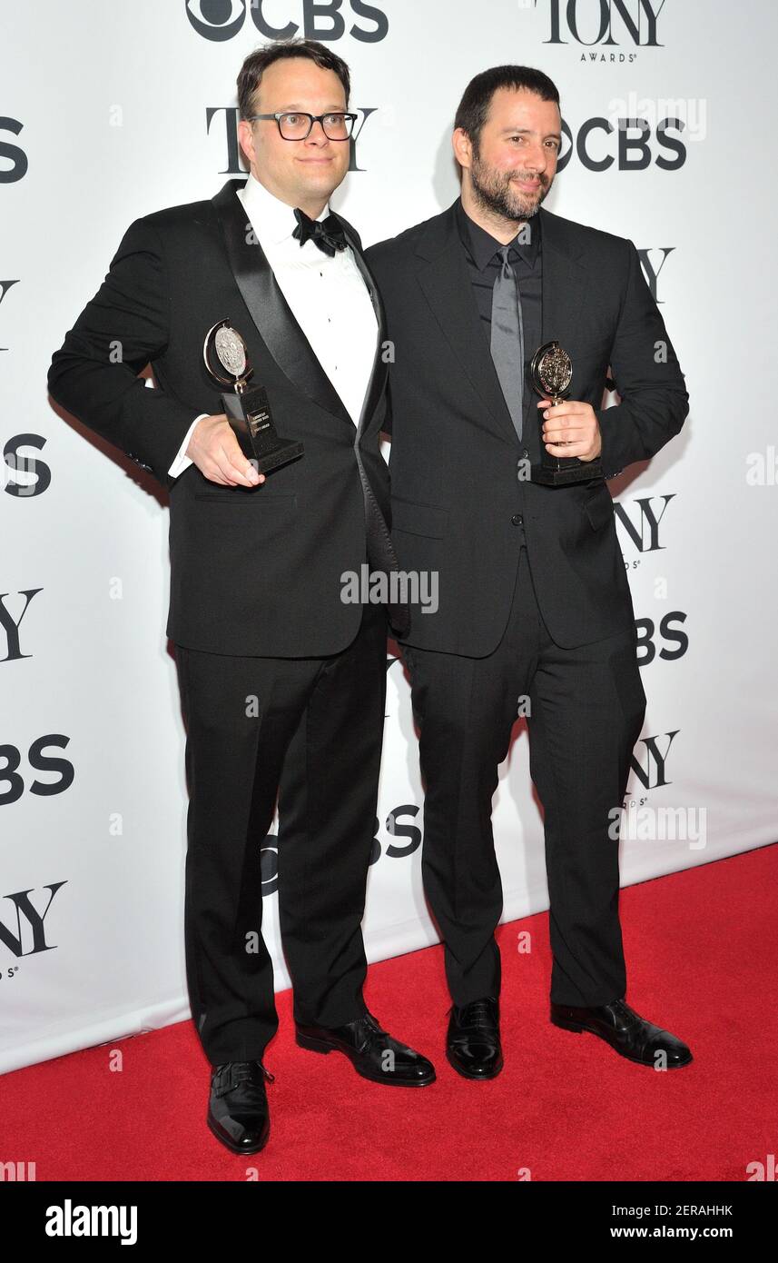 L-R: Best Lighting Design of a Musical winner Tyler Micoleau and Best ...