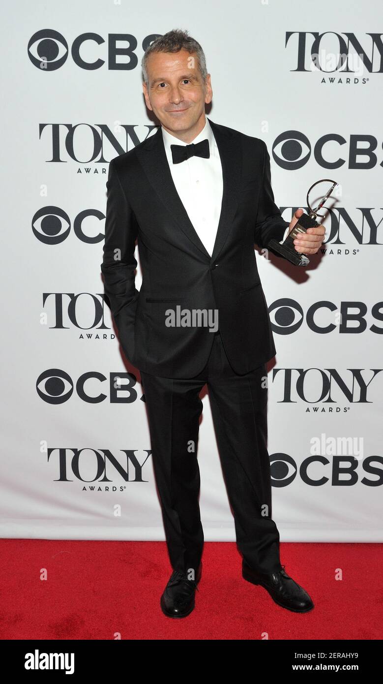 Best Direction of a Musical winner David Cromer in the pressroom of the ...