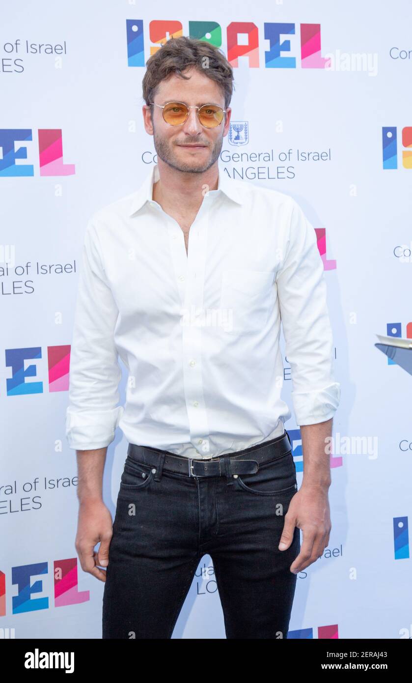 Michael Aloni attends the Israel’s Official 70th Independence Day ...