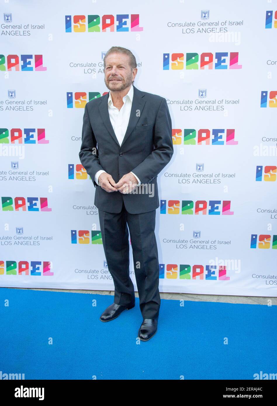 Actor Mike Burstyn attends the Israel's Official 70th Independence Day ...