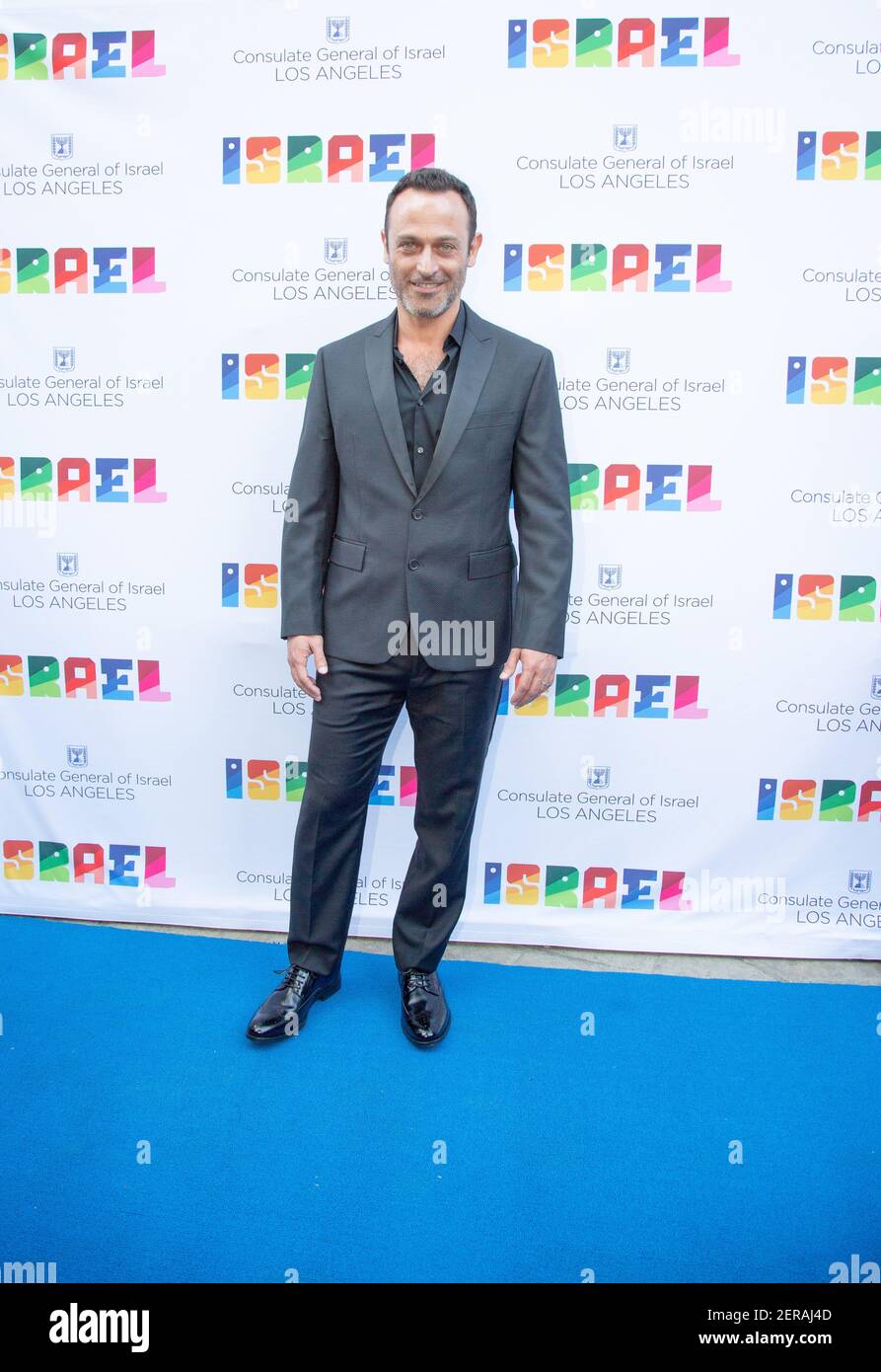 Actor Guri Weinberg attends the Israel’s Official 70th Independence Day ...