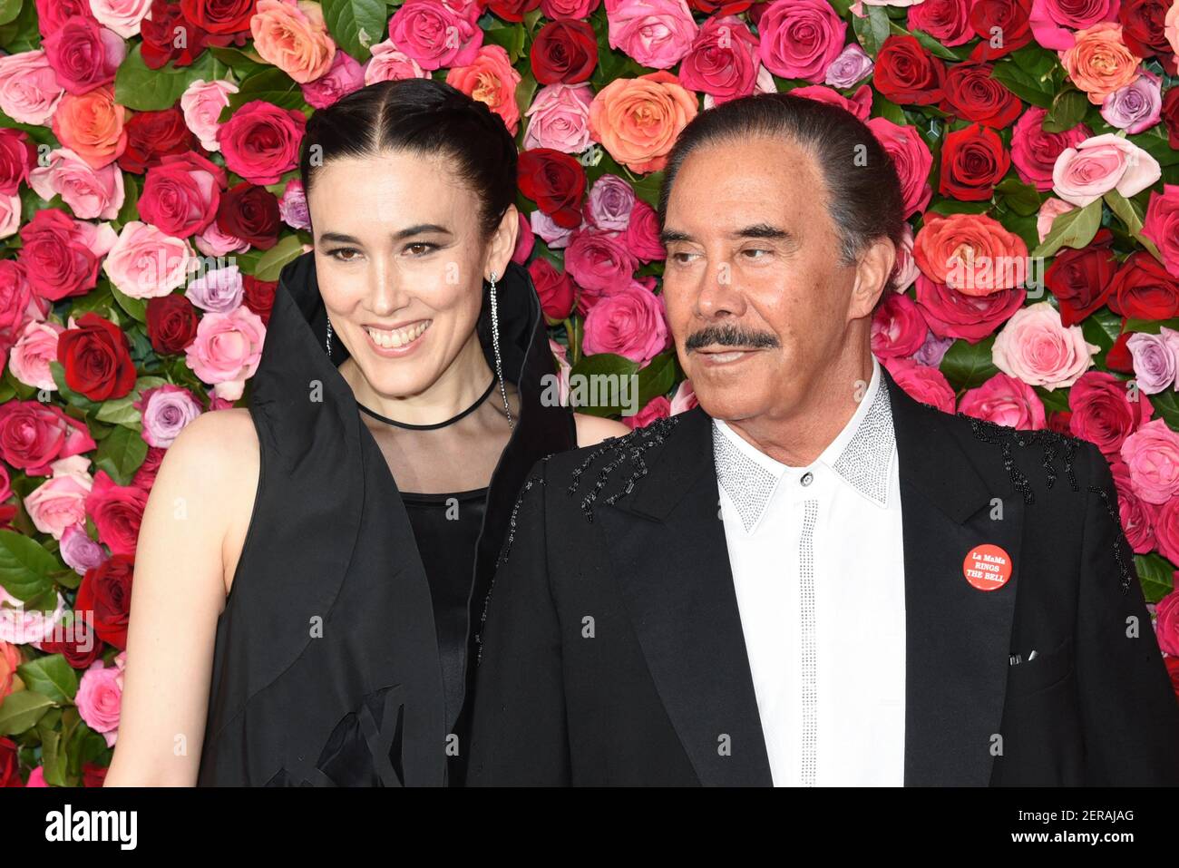 Mia Yoo and Frank Carucci attend Tony Awards 2018 - Arrivals on June 10 ...
