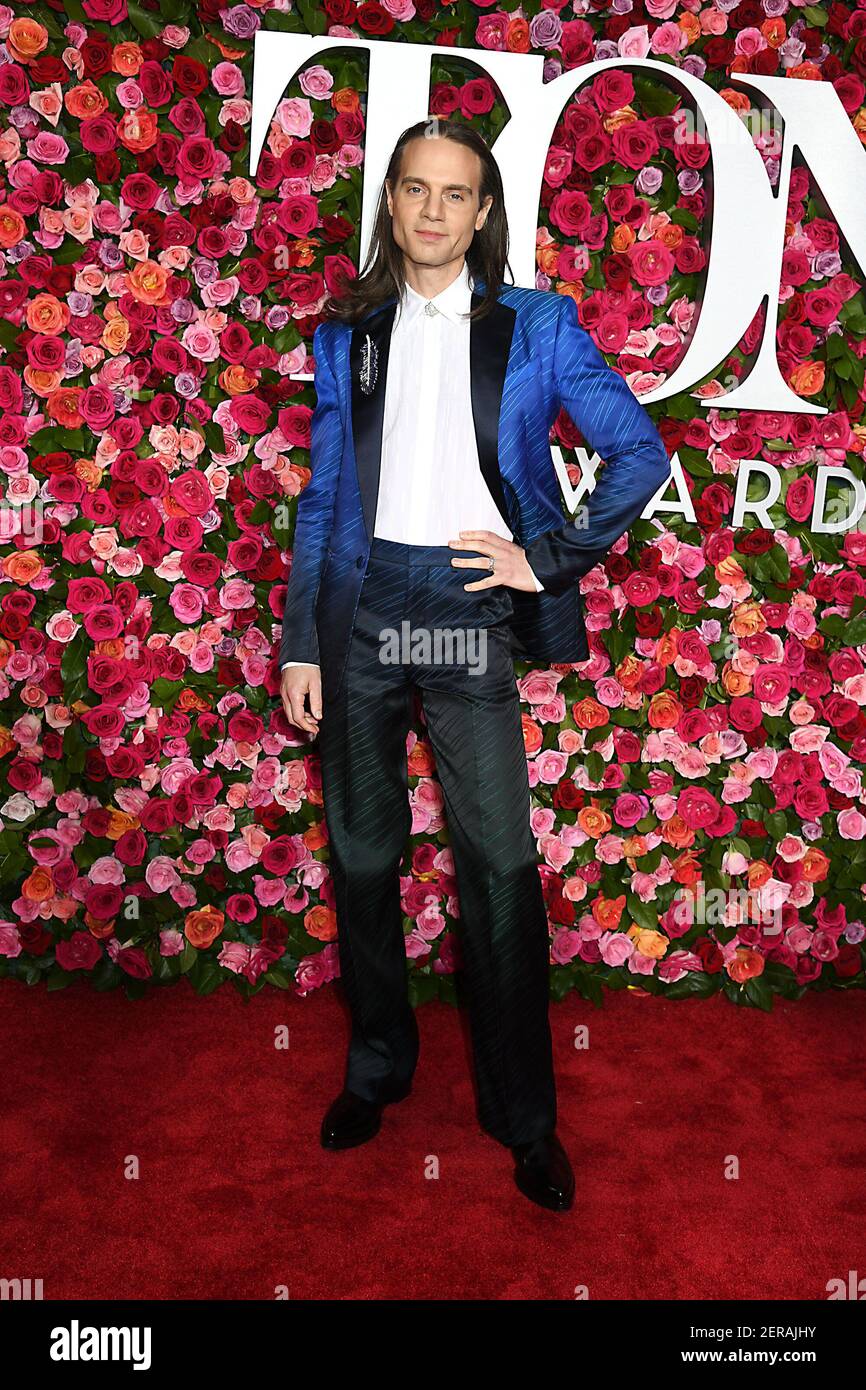 Jordan Roth arrives at The 72nd Annual Tony Awards on June 10, 2018 at ...
