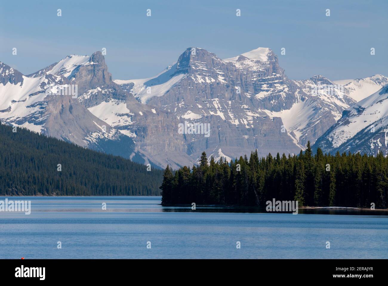 iconic view of Mt. Paul, Monkhead and Mt. Warren towering over the ...