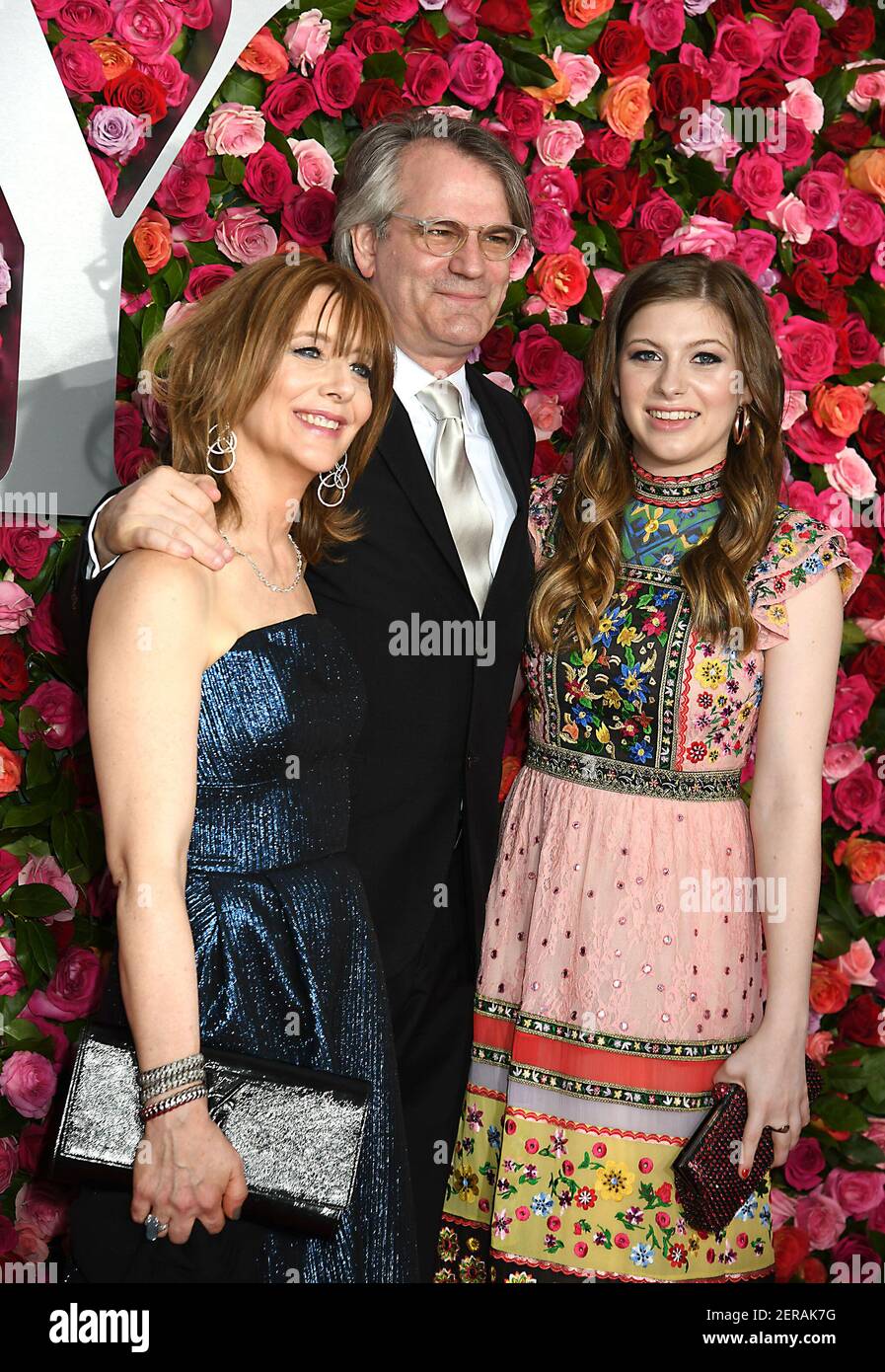 Bartlett Sher and family arrives at The 72nd Annual Tony Awards on June ...