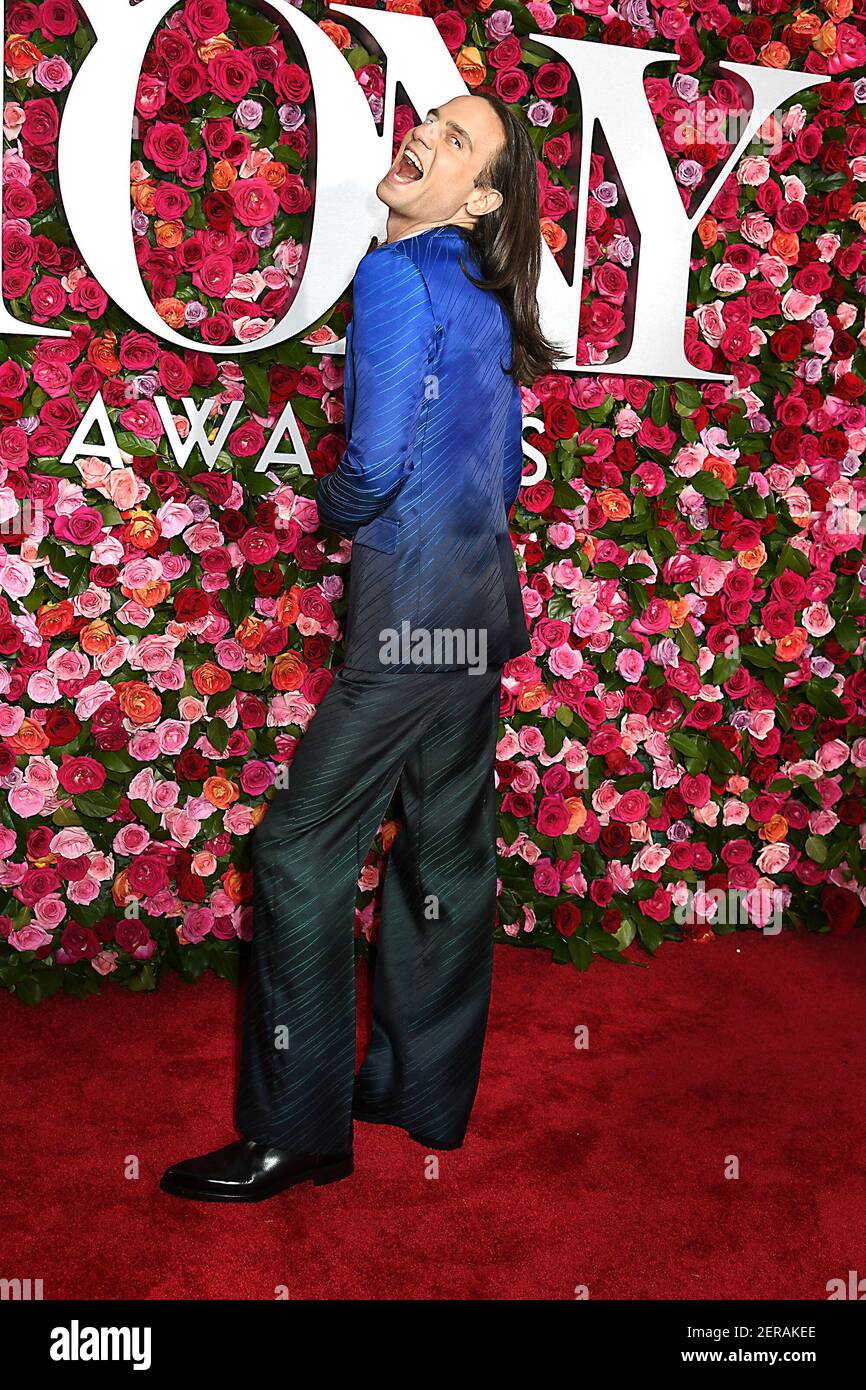 Jordan Roth arrives at The 72nd Annual Tony Awards on June 10, 2018 at ...