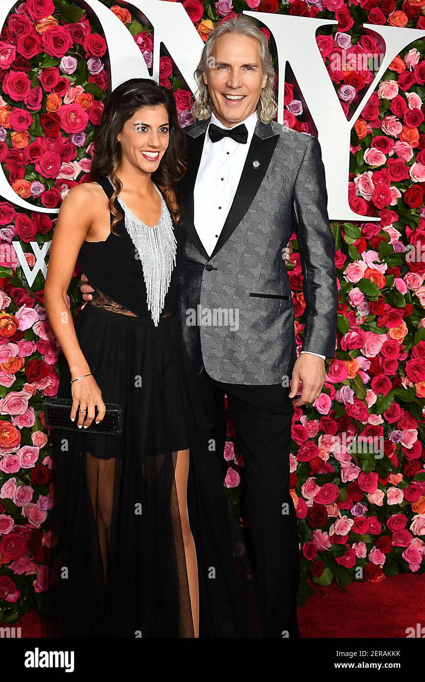 Jessica Rose and Corey Brunish arrives at The 72nd Annual Tony Awards ...