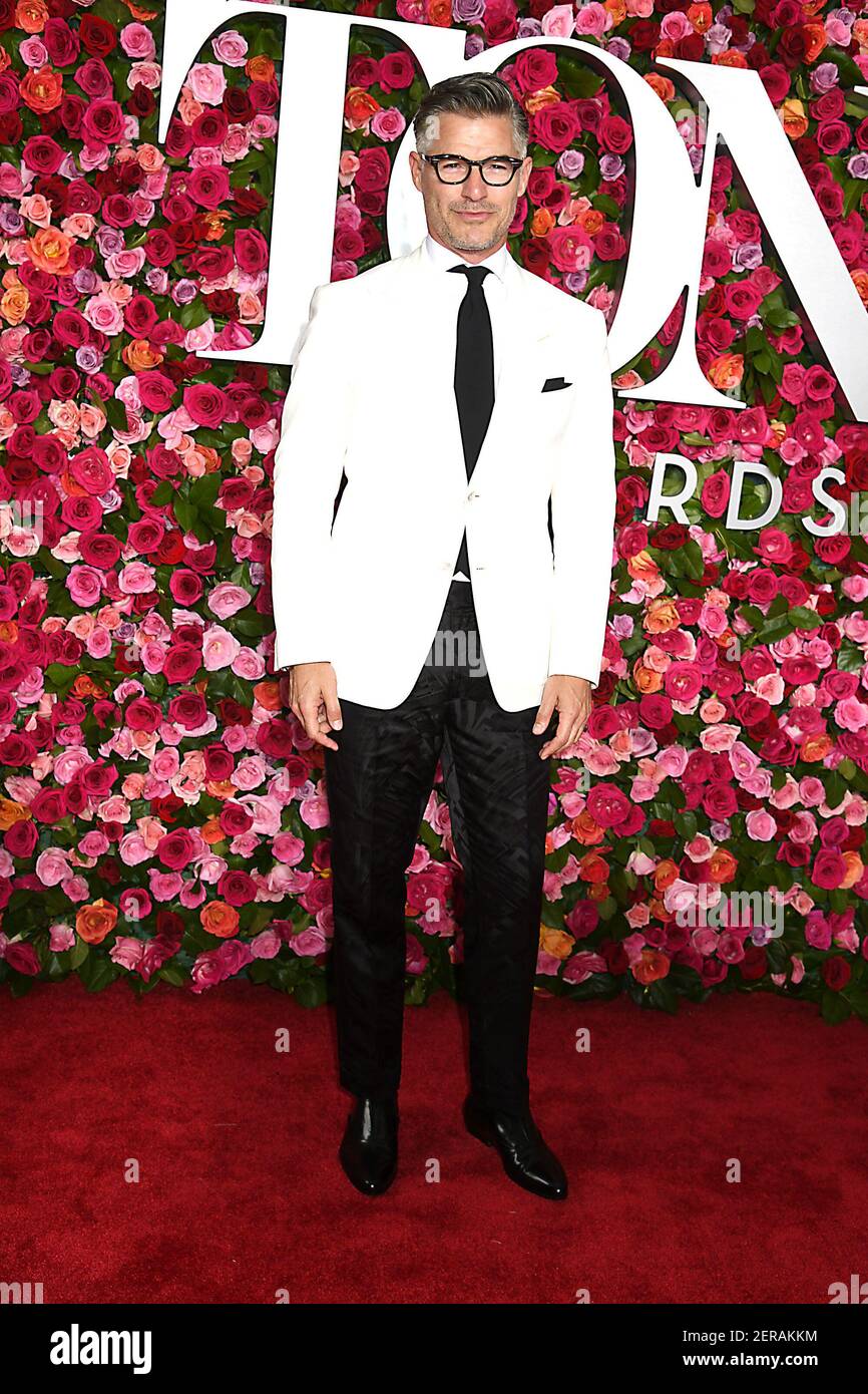 Eric Rutherford arrives at The 72nd Annual Tony Awards on June 10, 2018 ...