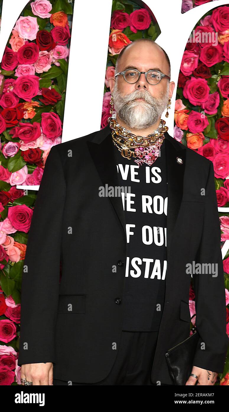David Zinn arrives at The 72nd Annual Tony Awards on June 10, 2018 at ...