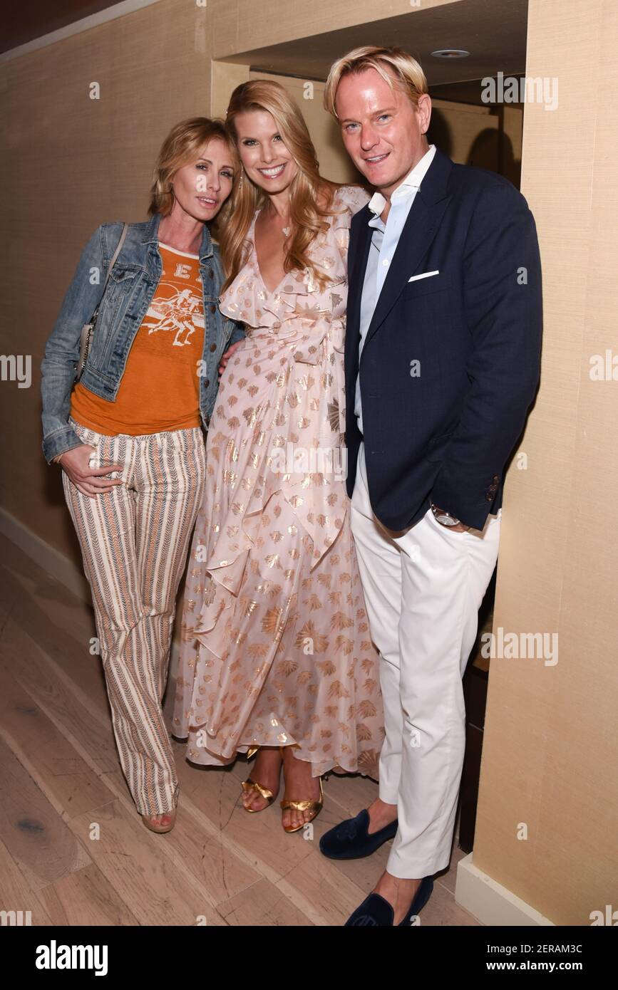 Carole Radziwill, Beth Ostrosky Stern and Daniel Benedict attend The ...