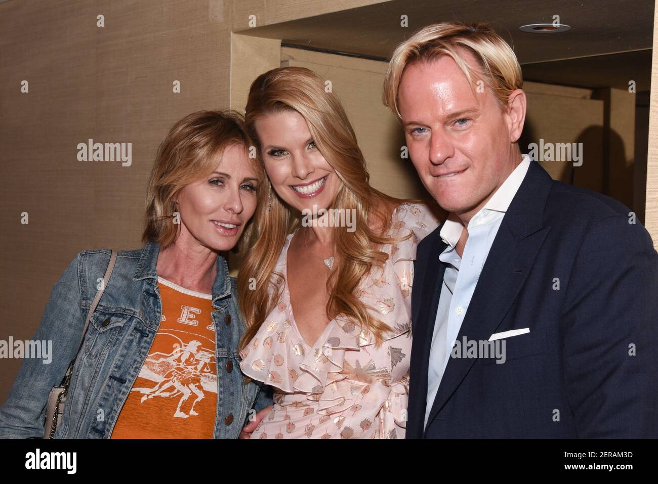 Carole Radziwill, Beth Ostrosky Stern and Daniel Benedict attend The ...