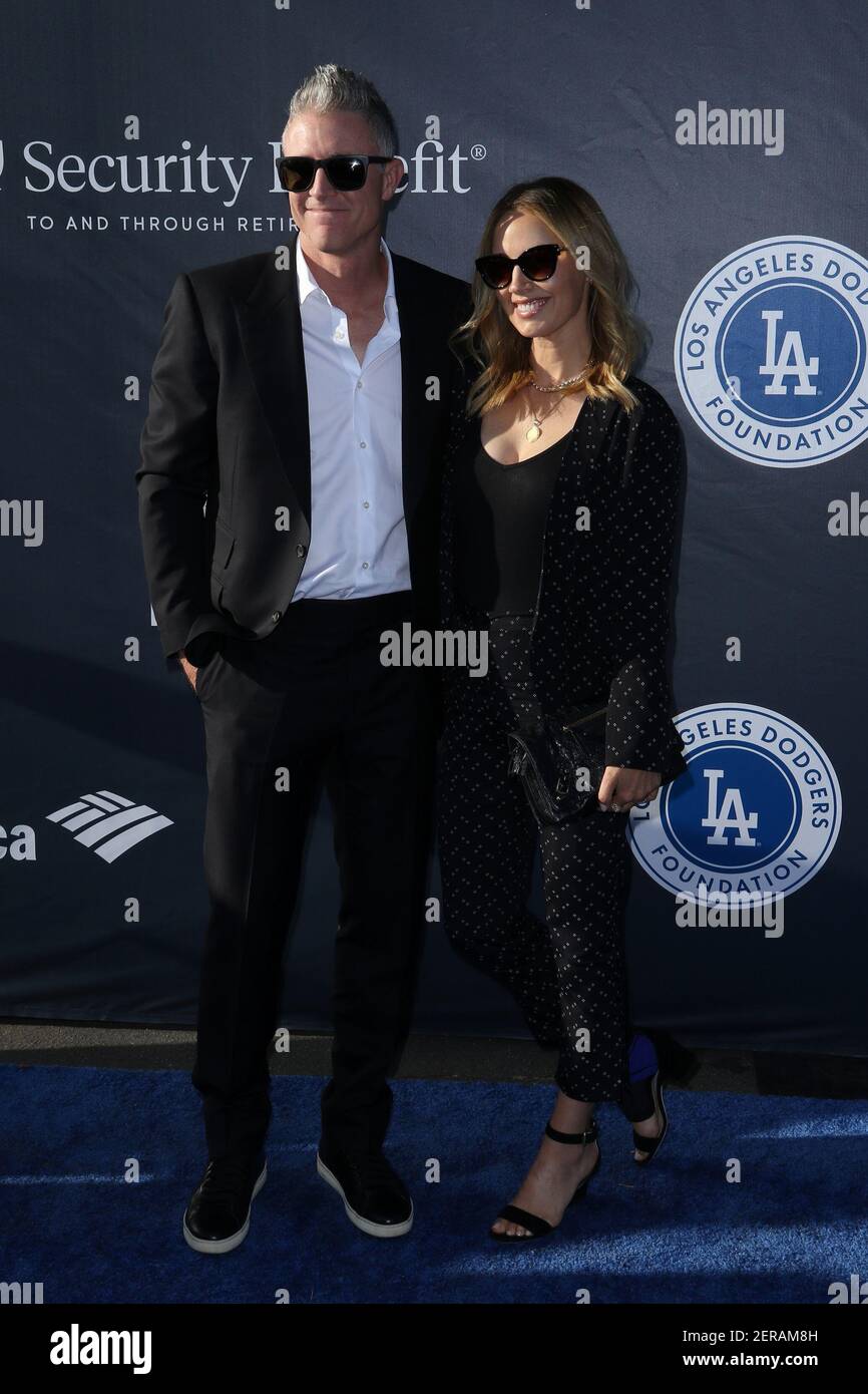Chase Utley and Jennifer Utley at 4th Annual Los Angeles Dodgers ...