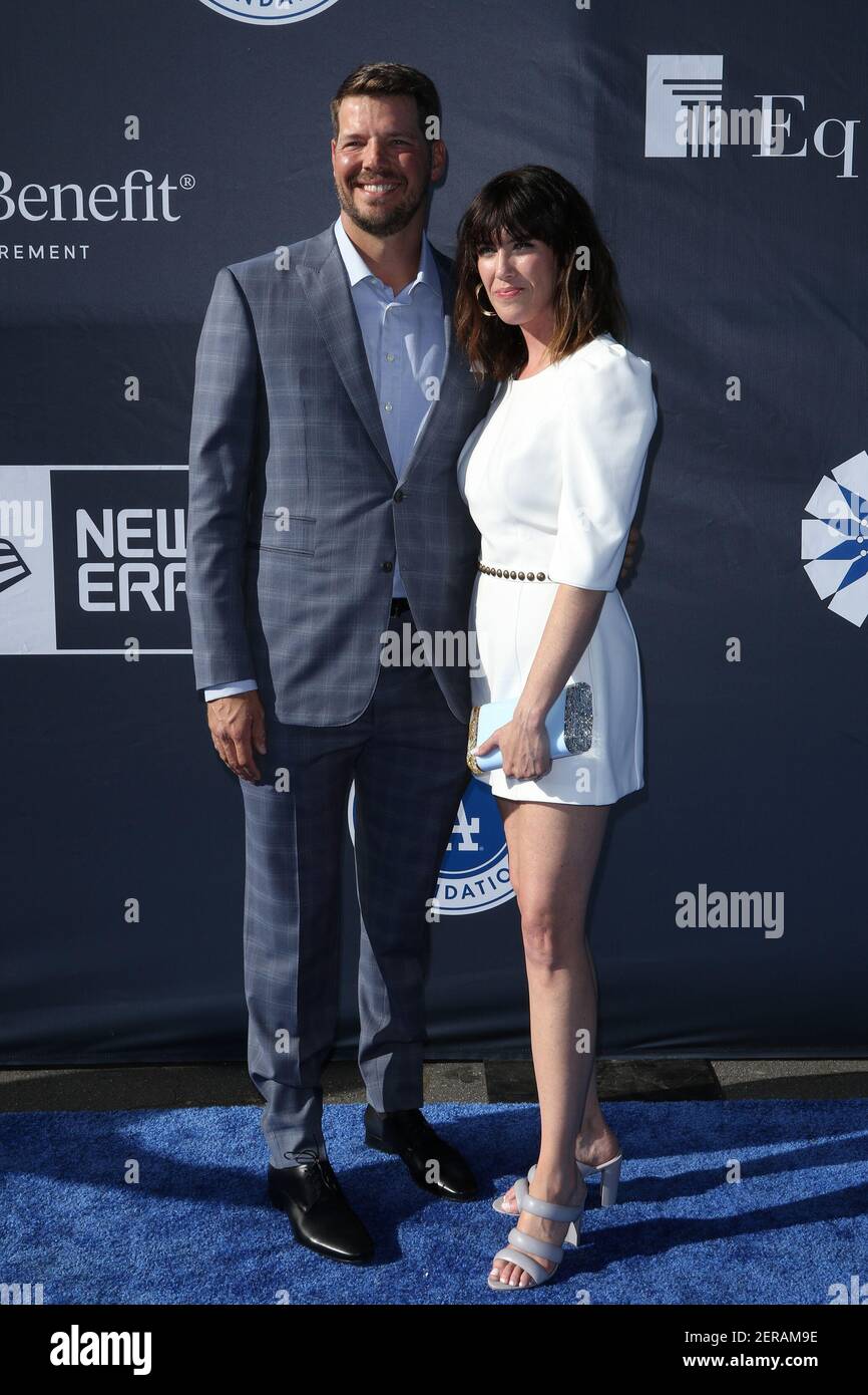 Rich Hill and Caitlin McClellan at 4th Annual Los Angeles Dodgers ...