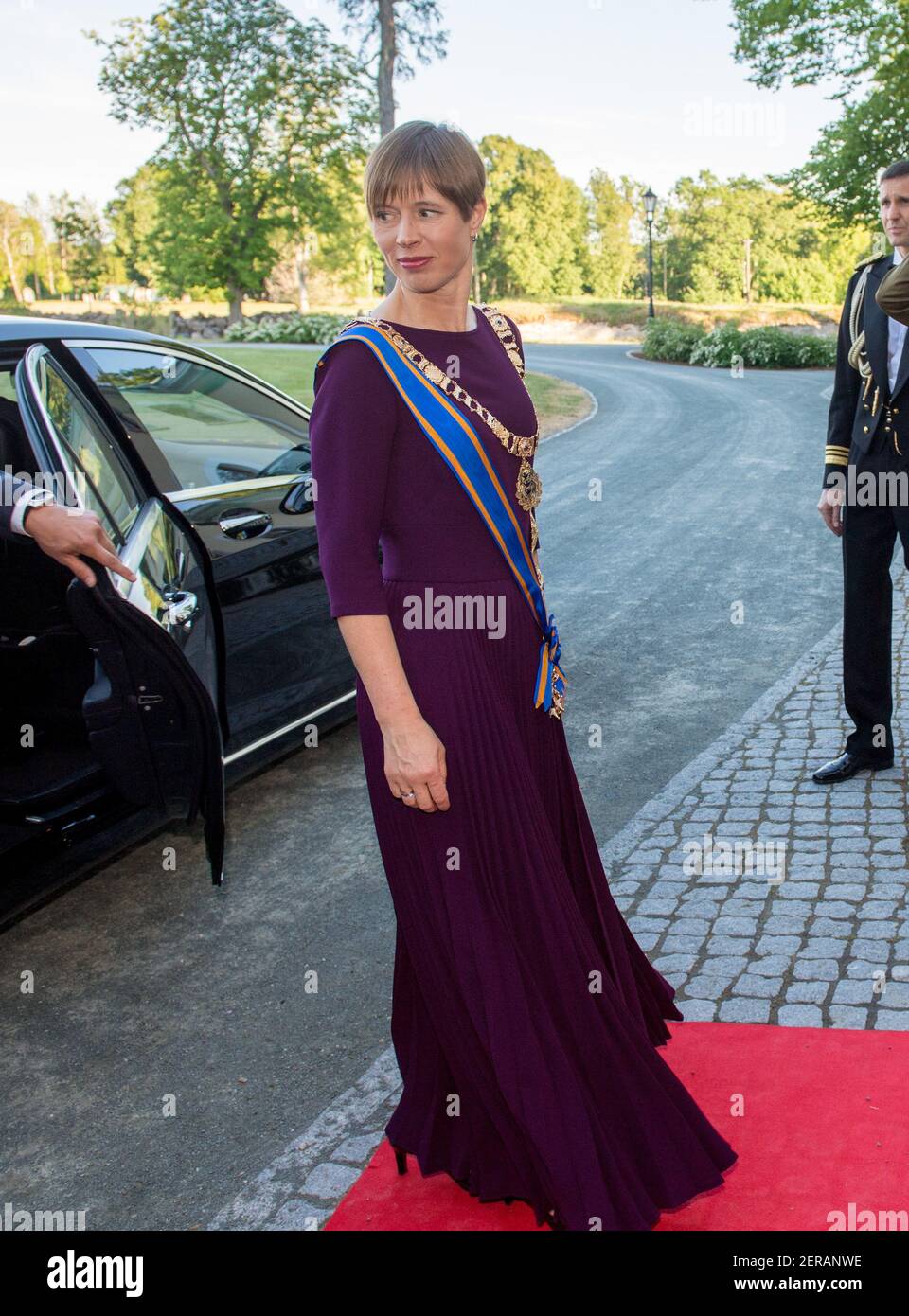 President Kersti Kaljulaid during State Bank at Keila-Joa Castle in ...