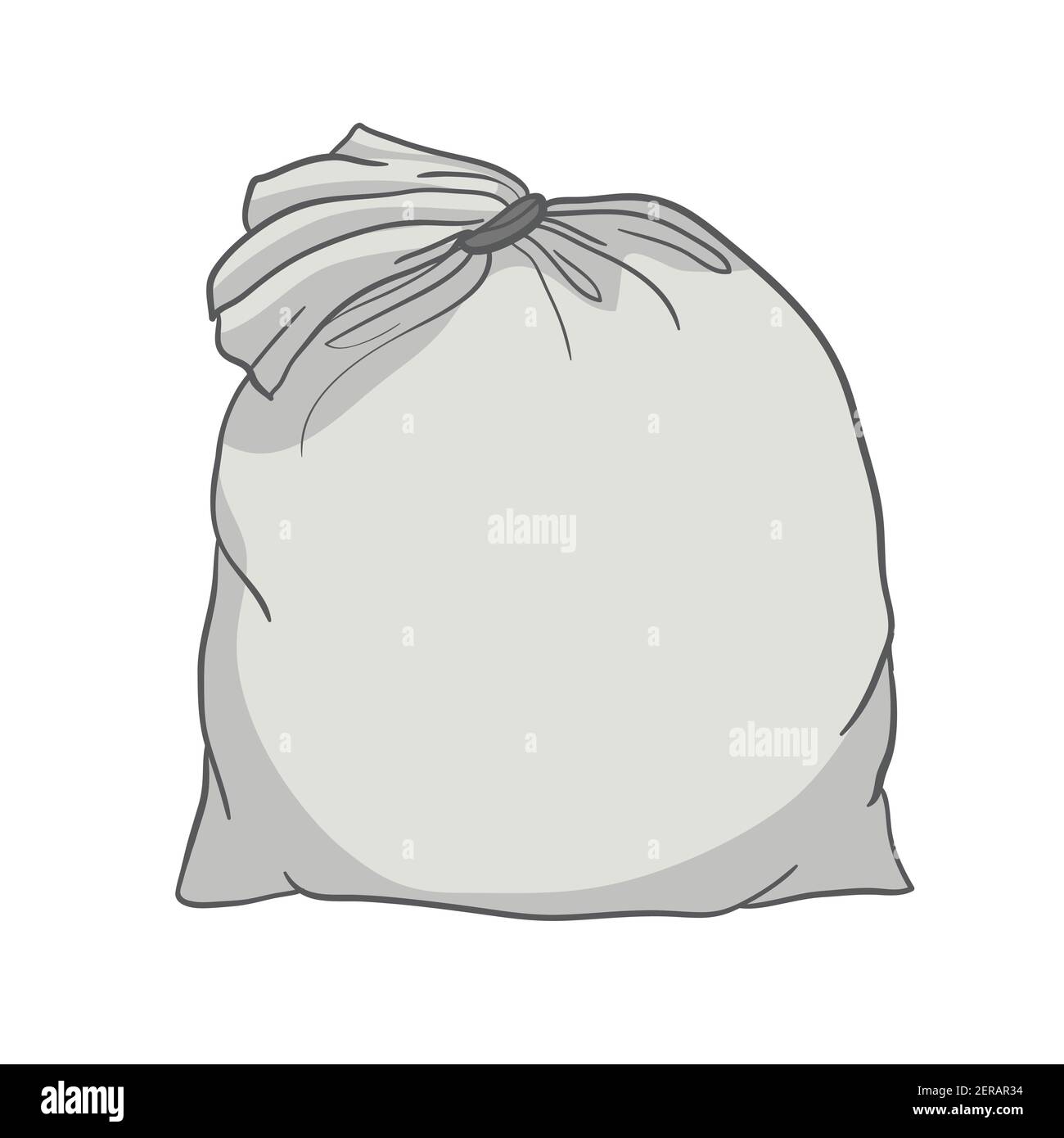 Canvas sack vector. Canvas bag Illustration Stock Vector Image & Art ...