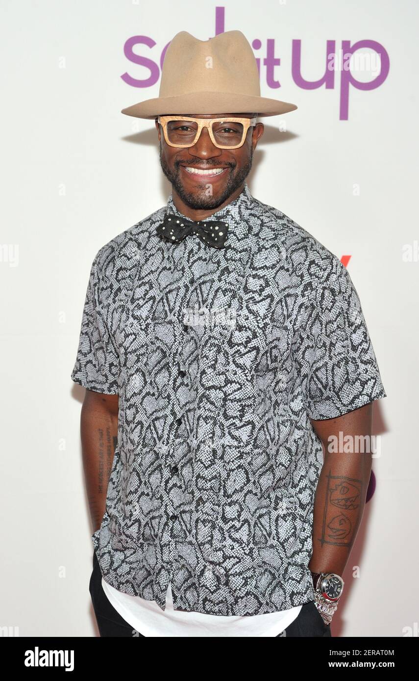 Actor Taye Diggs attends the NY special screening of Set It Up at the ...