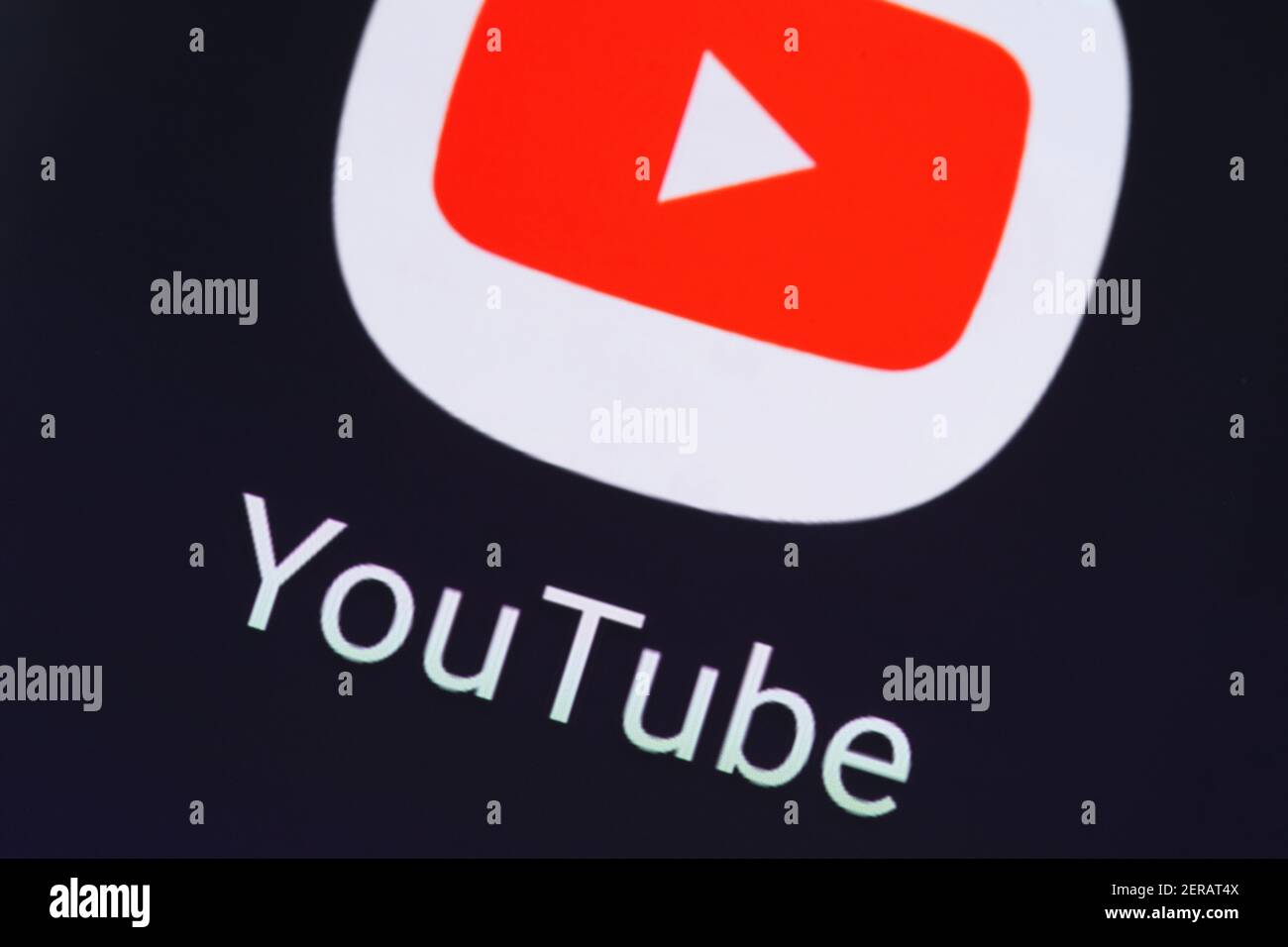Youtube screen hi-res stock photography and images - Alamy