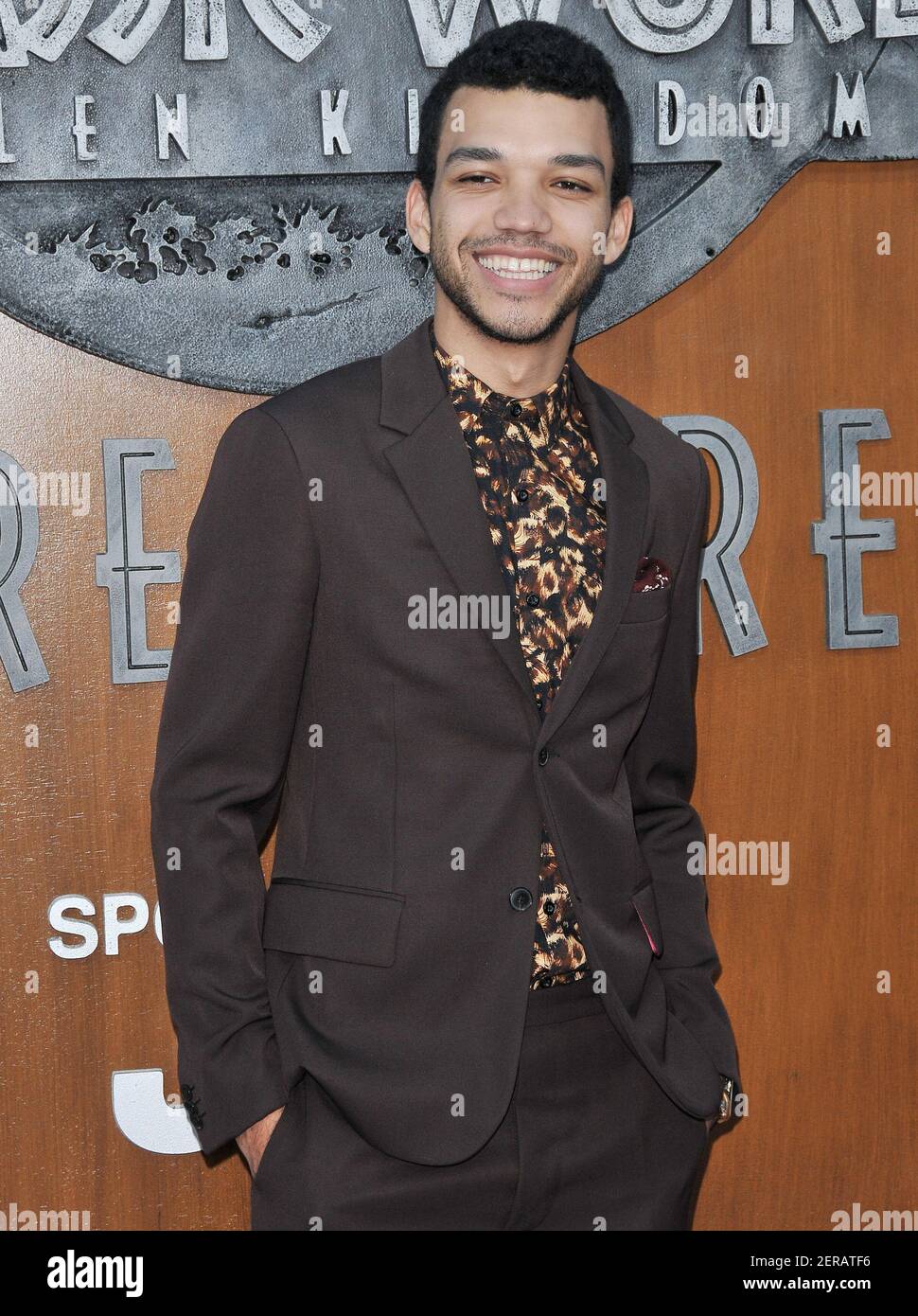 Justice Smith arrives at the "Jurassic World: Fallen Kingdom" Los ...