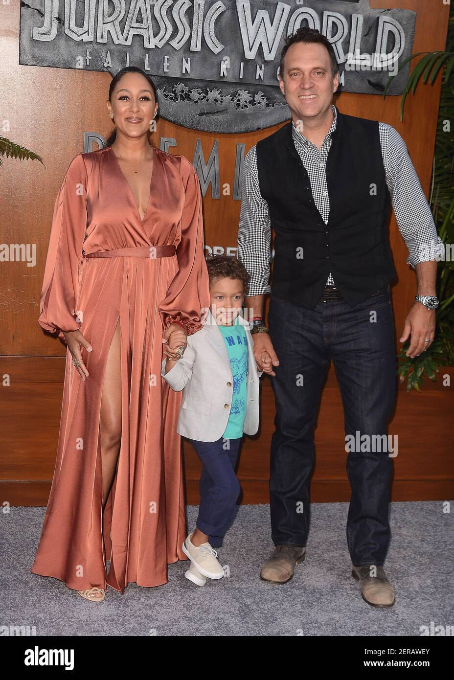 LOS ANGELES - JUNE 12: Tamera Mowry at the premiere of "Jurassic Park ...