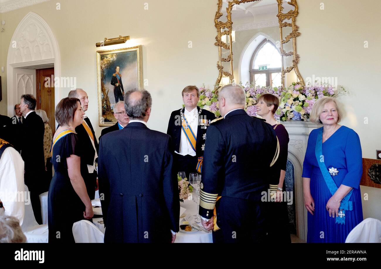12-06-2018 Statebanquet King Willem-Alexander with president Kersti ...