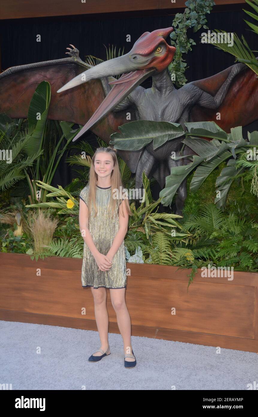 Isabella Sermon at the "Jurassic World: Fallen Kingdom" Premiere at the ...
