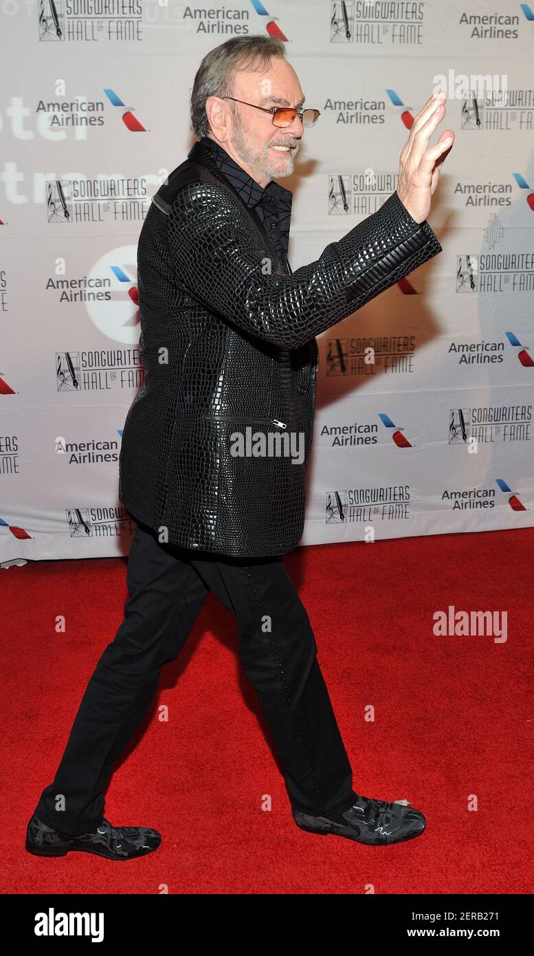 Singer Neil Diamond attends the Songwriters Hall of Fame 2018 Induction ...