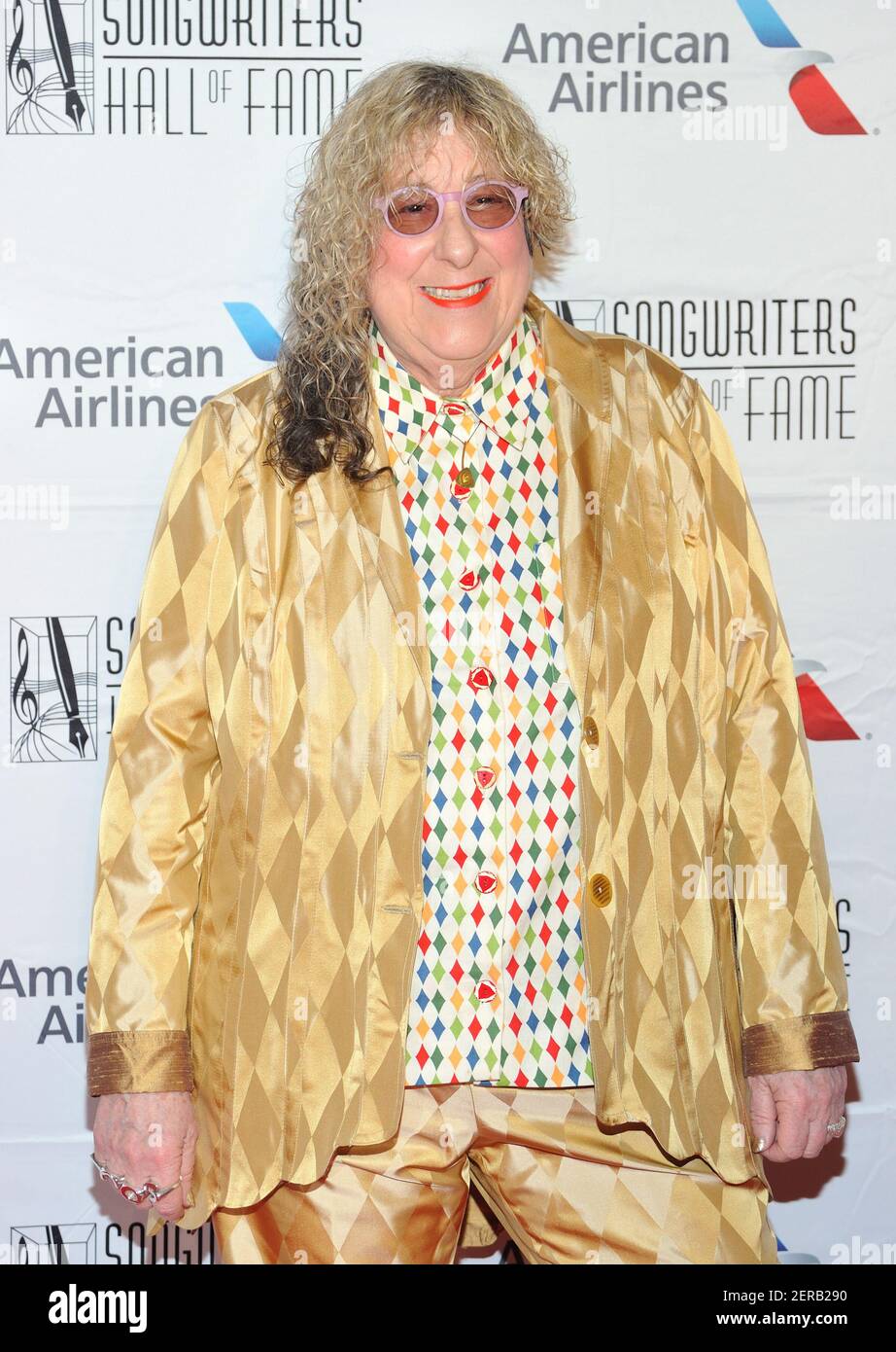 Songwriter Allee Willis attends the Songwriters Hall of Fame 2018 ...