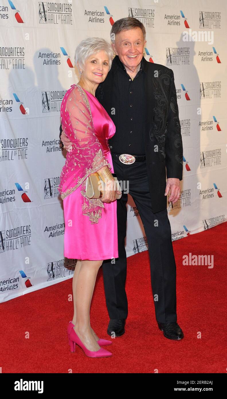 L-R: Bette Anderson and songwriter Bill Anderson attend the Songwriters ...