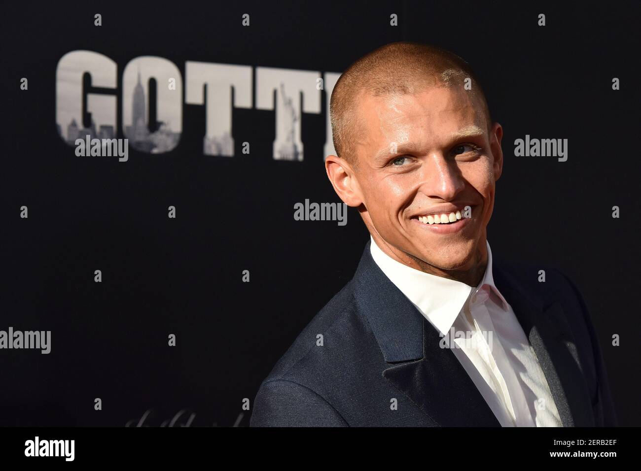 Spencer Lofranco attends the "GOTTI" New York Premiere at the SVA ...