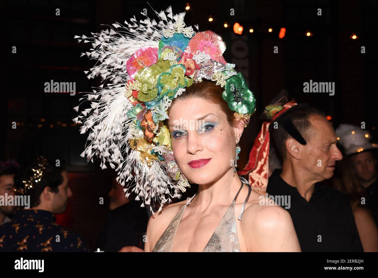 Deborah Fenker attends The Hat Party, Presented by Friends of the High ...