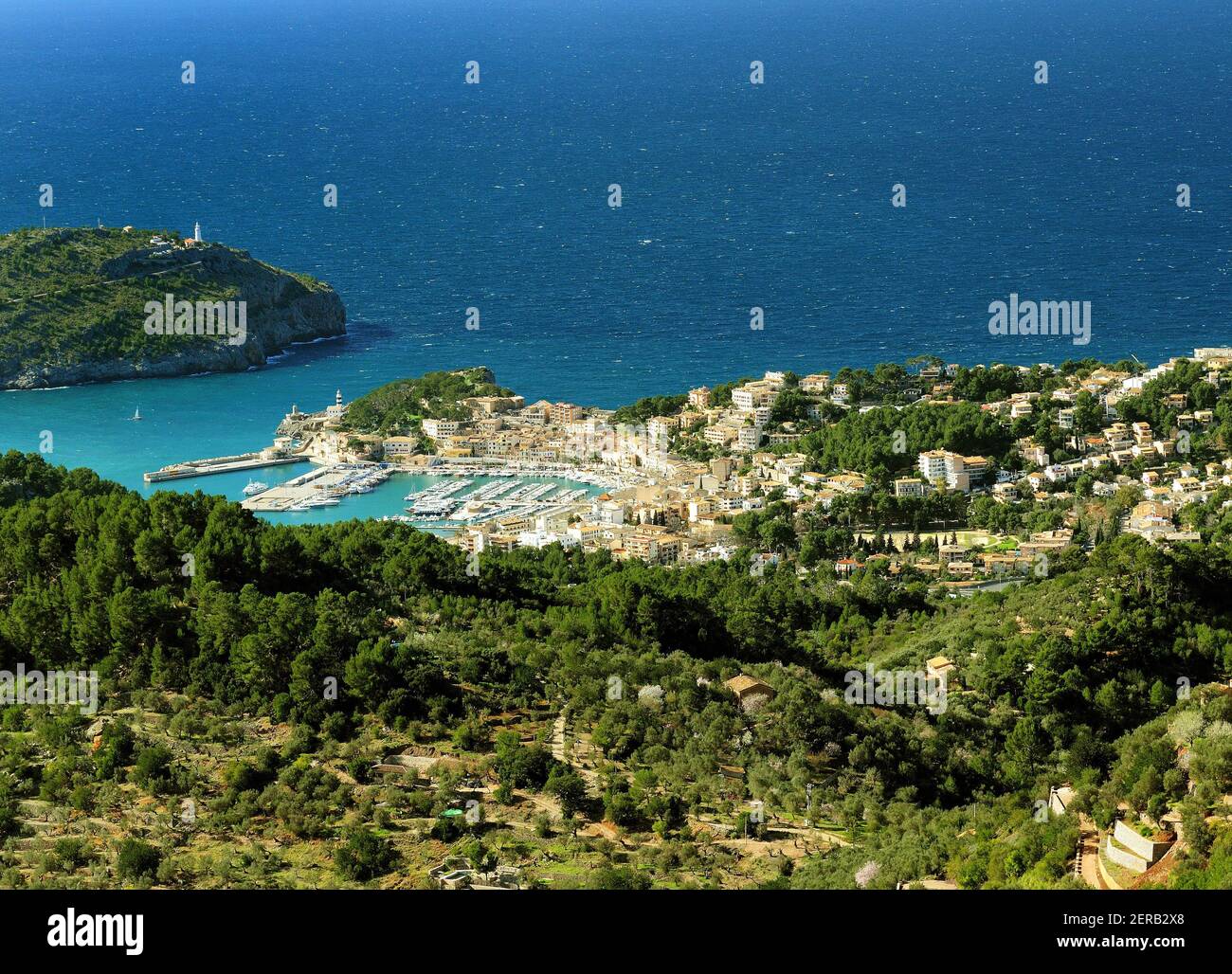 Spectacular View From The Viewpoint Mirador De Ses Barques To The ...