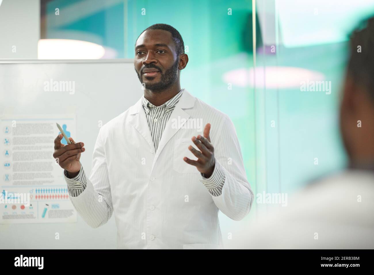 African man giving speech in school hi-res stock photography and images ...