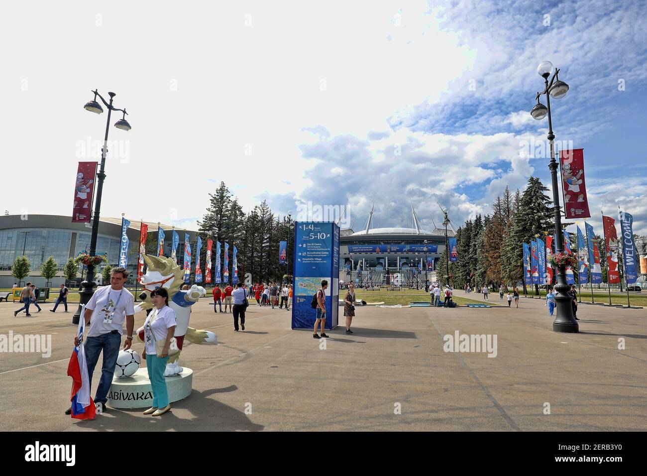 Saint Petersburg, 15-06-2018 , World Cup 2018 , Saint Petersburg ...