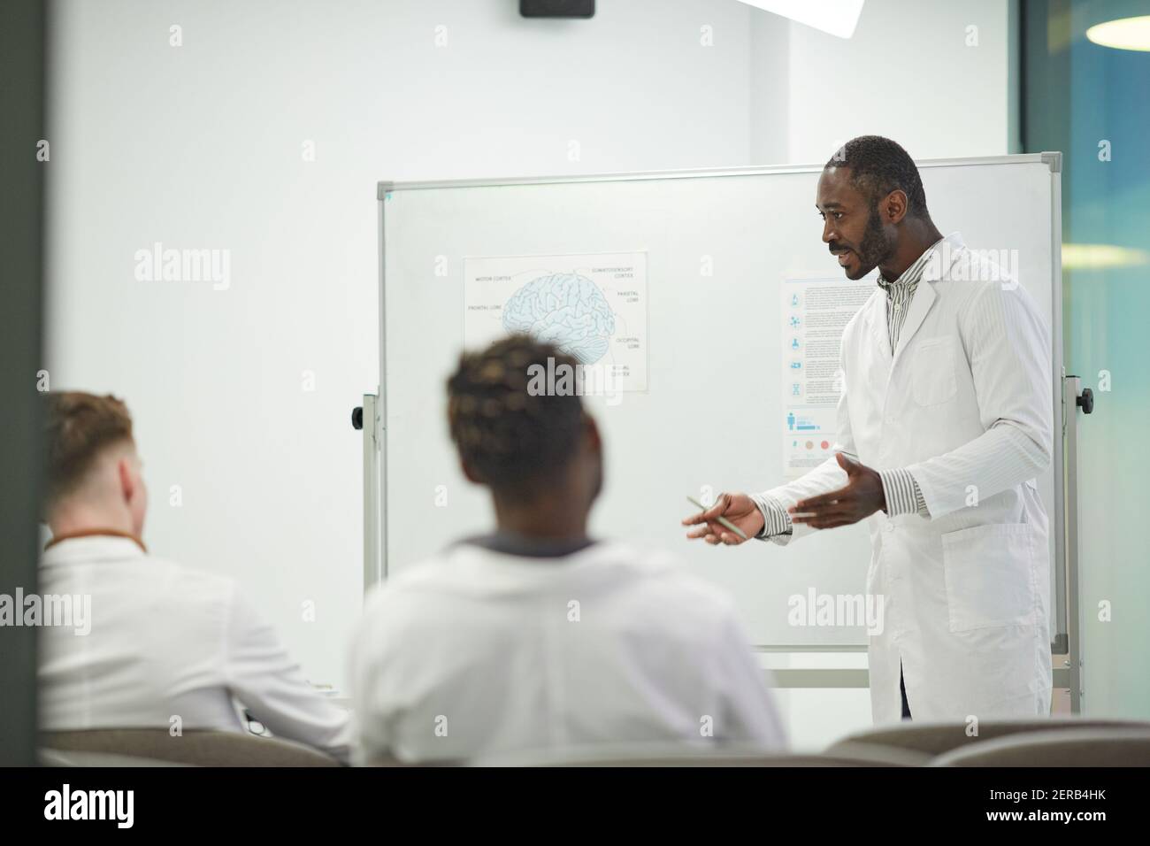 African man giving speech in school hi-res stock photography and images ...