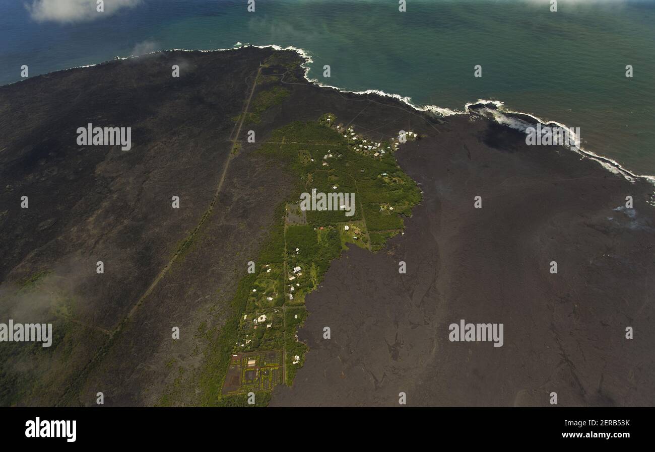 The Kilauea Volcano east rift zone eruption continues mainly from ...