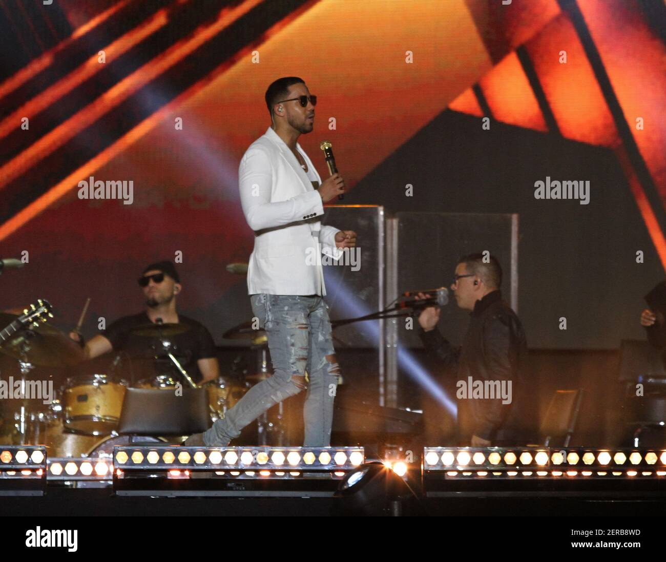 Romeo Santos Concert at Palacio de los deportes Mexico City on June 16 ...