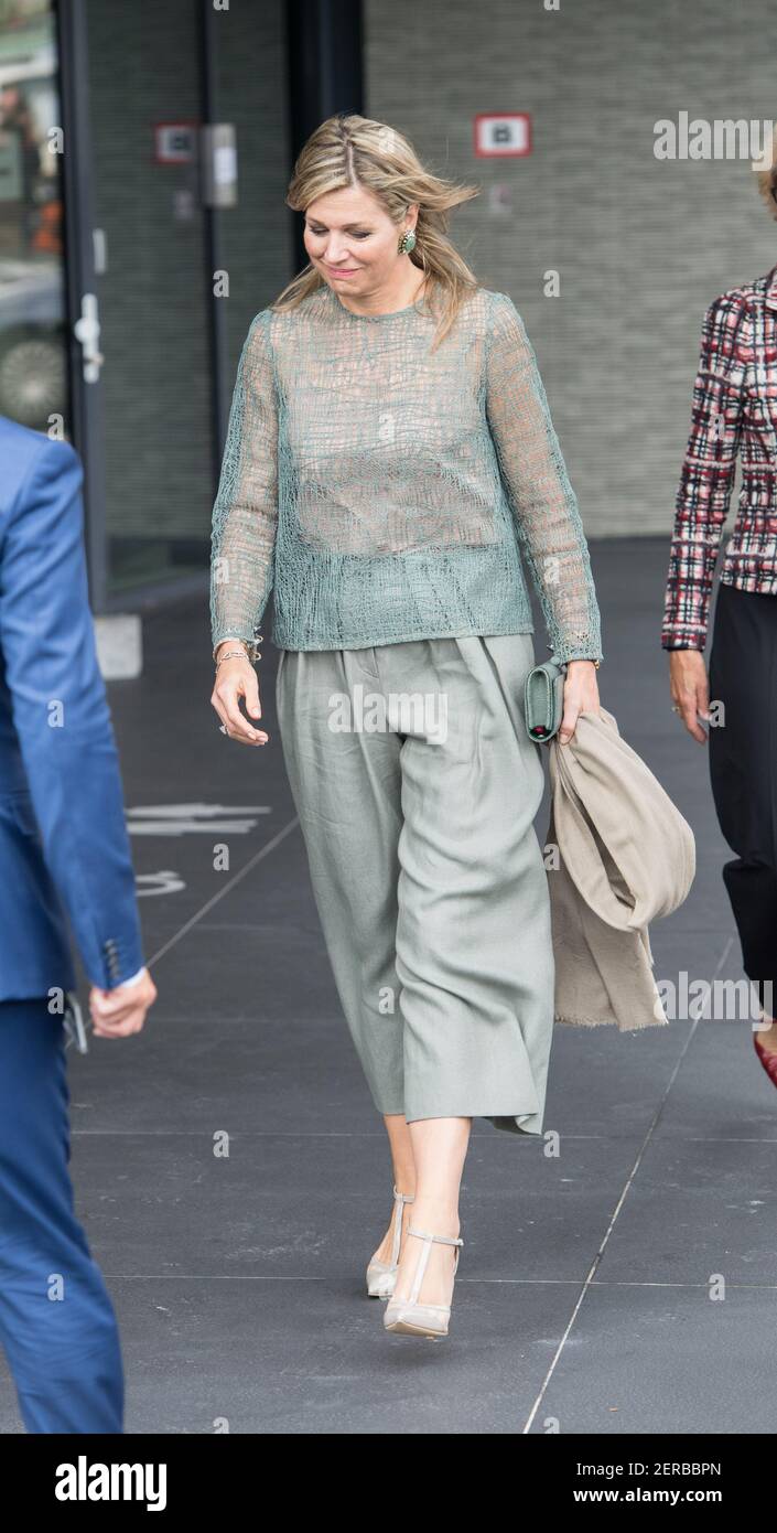 Queen Maxima of the Netherlands starts working again after the dead of ...