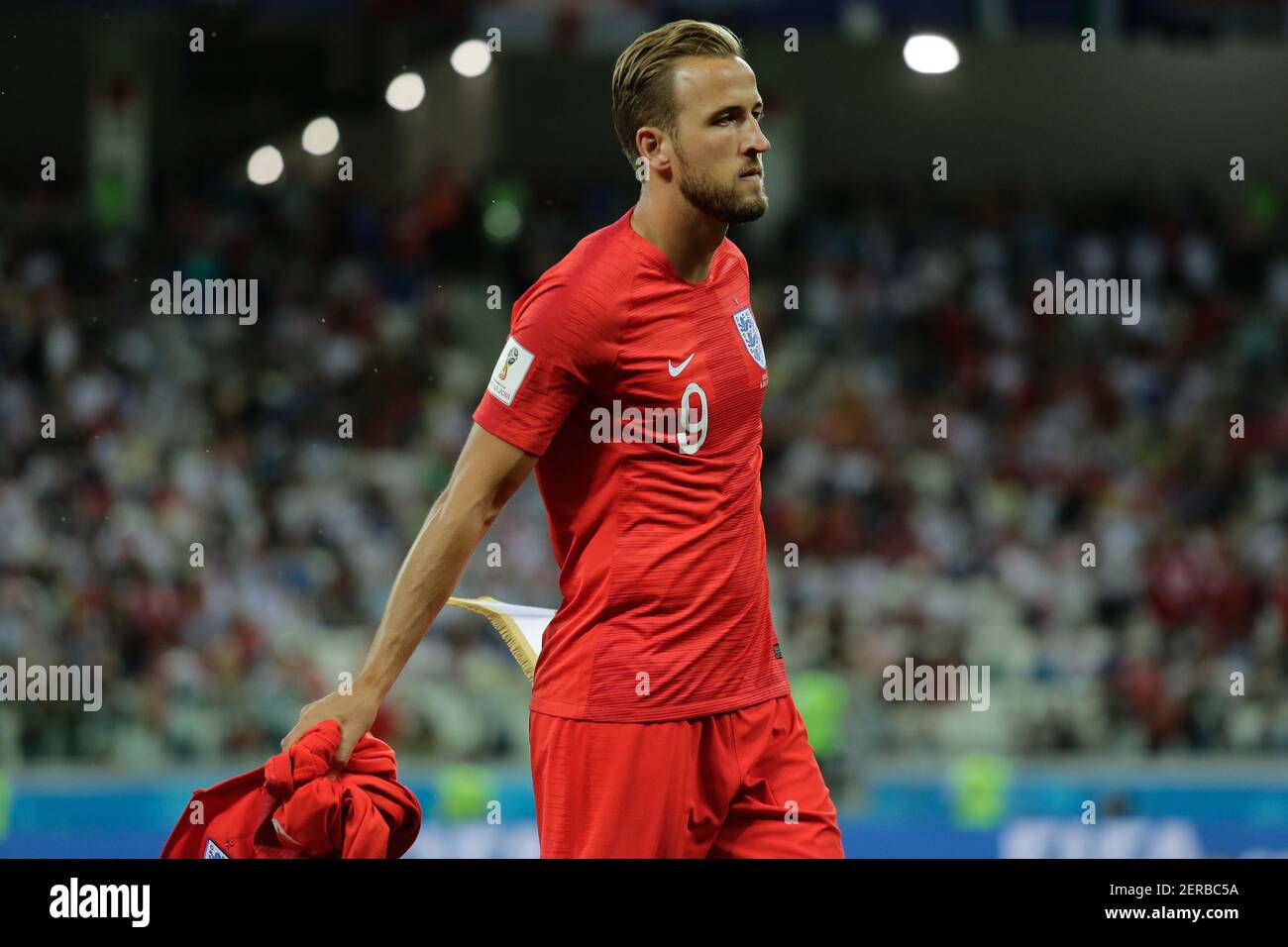 England football player Harry Kane during the match. June 18, 2018 ...
