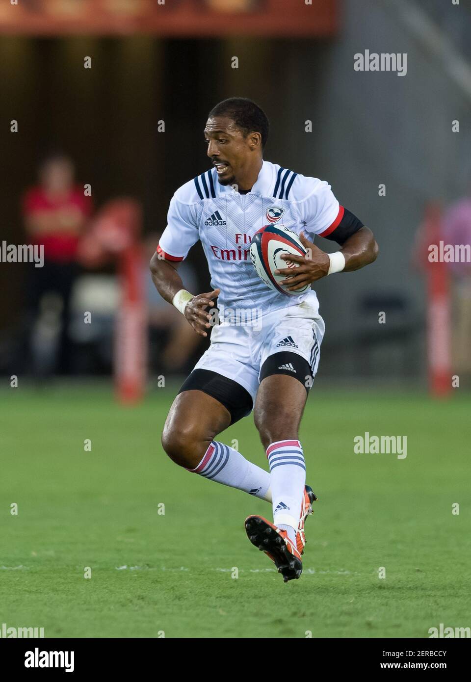 May 5, 2018: USA Men's Rugby Team wing Marcel Brache (11) during the ...