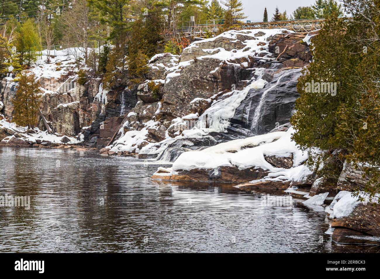 Muskoka Falls and Bracebrige Conservation Area Algonquin Highlands ...