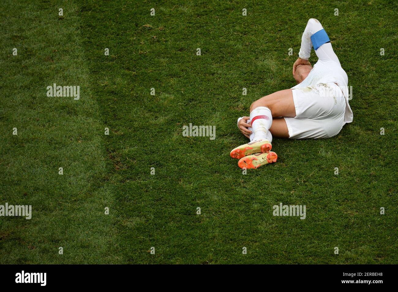 Portugese football player Cristiano Ronaldo during the match. June 20 ...