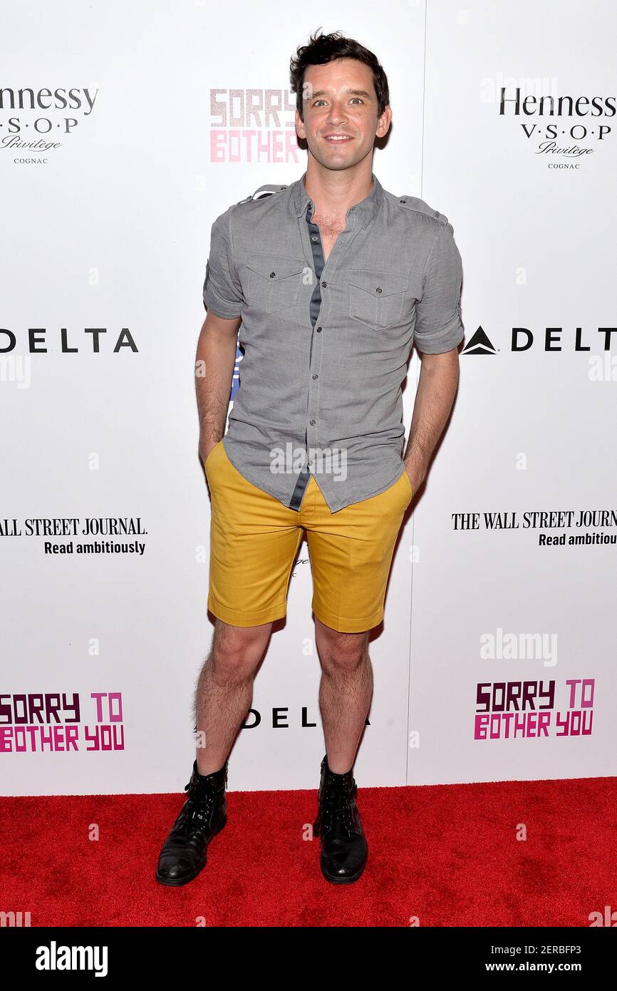 Actor Michael Urie attends the "Sorry To Bother You" Premiere during ...