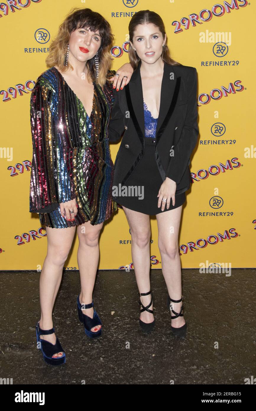 Piera Gelardi and Anna Kendrick attend “Refinery29’s 29Rooms: Turn it ...