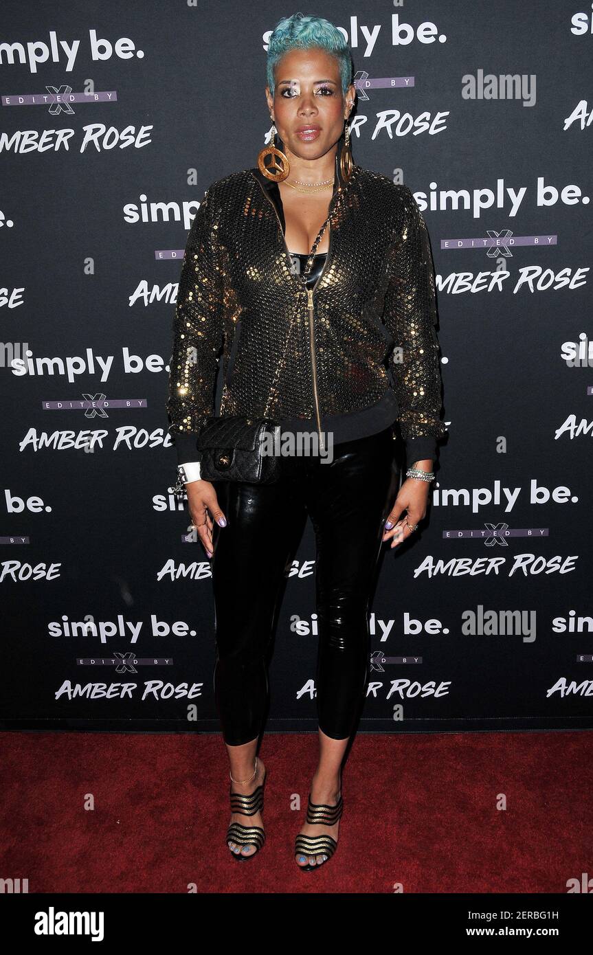 Kelis arrives at the Amber Rose x Simply Be Launch Party held at Bootsy ...