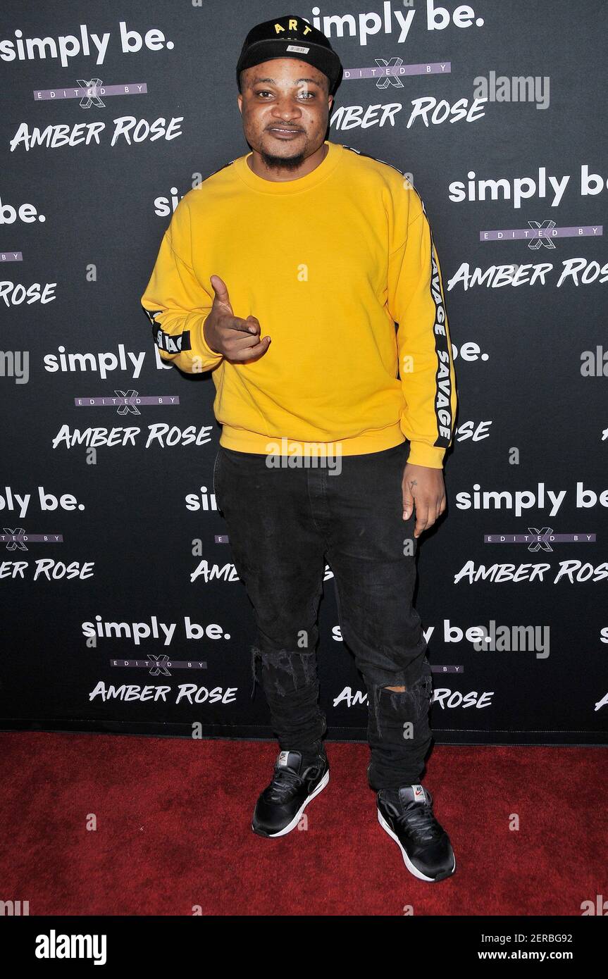 Master Kraft arrives at the Amber Rose x Simply Be Launch Party held at ...