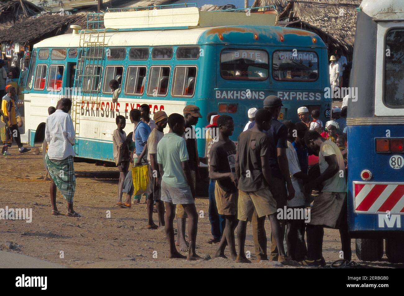 Bus Station - Malindi - Kenya 1993 (Photo on photographic film Stock ...